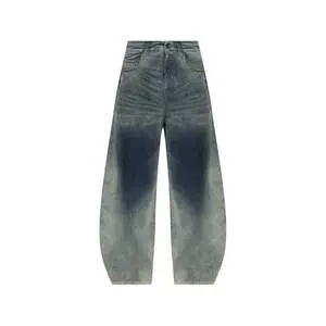 DIESEL® Wide-leg Denim Jeans - Blue