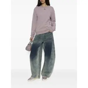 DIESEL® Wide-leg Denim Jeans - Blue