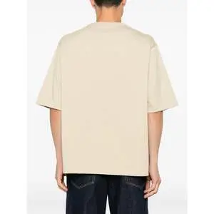 LEMAIRE Neutrals T-shirts & Vests T-shirts - Cream