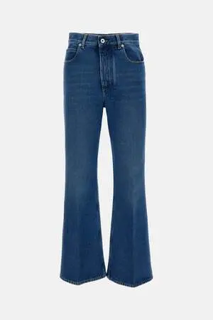 Bottega Veneta Flared Cotton Denim Jeans - Multicolor