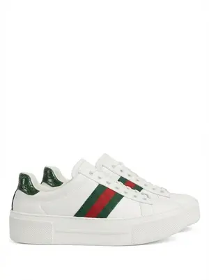 Gucci Ace Low-top Sneakers - White