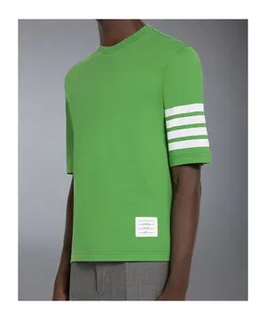 Thom Browne 4-bar Round-neck T-shirt