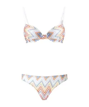 Missoni Zigzag-print Bikini - Multi-color
