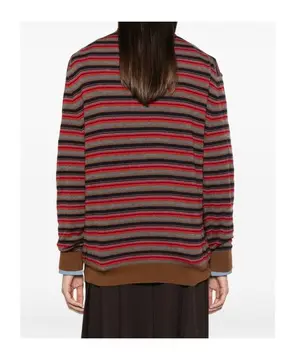 Prada Striped Cashmere Sweater