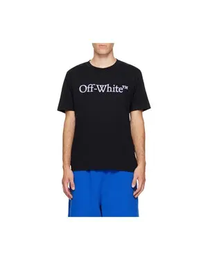 Off-White Crew Neck T-shirt - Black