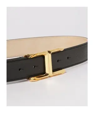 Elisabetta Franchi Logo Belt
