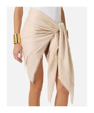 Elisabetta Franchi Printed Pattern Square Scarf