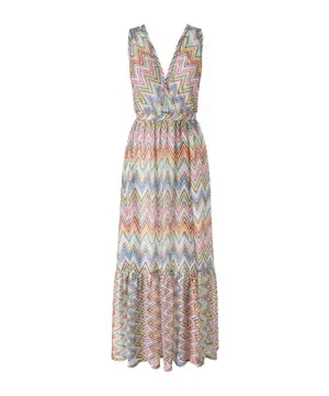 Missoni Zigzag-knit Beach Dress - Multi-color