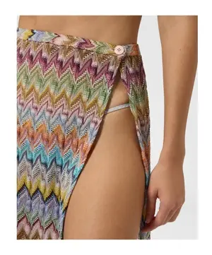 Missoni Zigzag-knit Sarong
