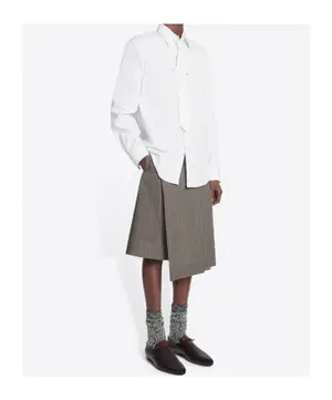 Dries Van Noten Classic Cotton Shirt With Tie