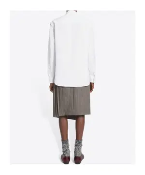 Dries Van Noten Classic Cotton Shirt With Tie
