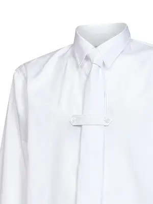 Dries Van Noten Cilian Tie-detail Shirt - White