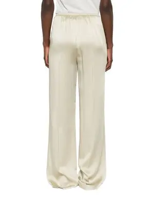 FORTE_FORTE High-waisted Wide-leg Trousers - Multicolor