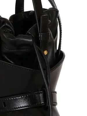 Balmain Shuffle" Mini Leather Shoulder Bag - Multicolor