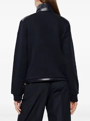 Moncler Wool And Nylon Padded Cardigan
