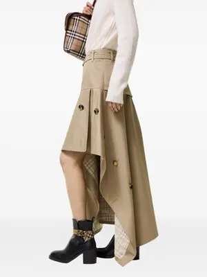 Burberry Cotton Long Skirt