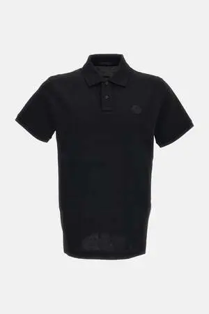 Moncler Cotton Piquet Polo - Multicolor