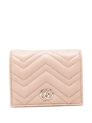 Gucci Gg Marmont Small Leather Wallet - Multicolor
