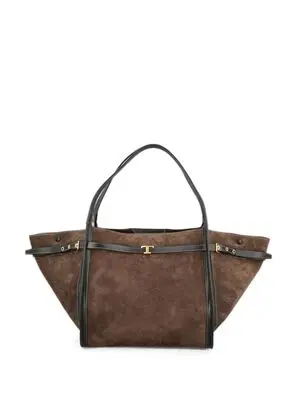 TOD'S Timeless Medium Leather Tote Bag - Multicolor