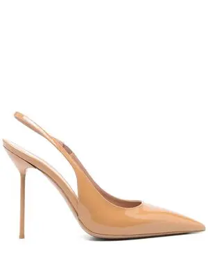 Paris Texas Patent Leather Slingback Pumps - Multicolor