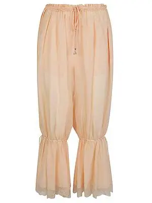 Chloé Silk Trousers - Multicolor