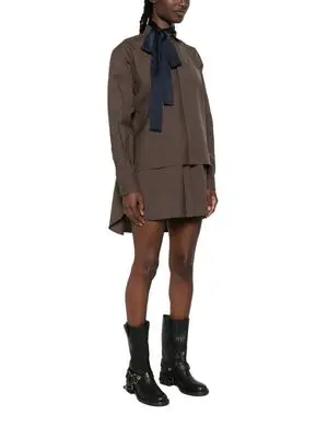 Sacai Layered Design Dress - Multicolor