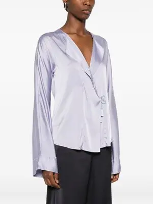FORTE_FORTE Silk Satin Shirt