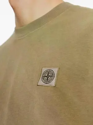 Stone Island Logo-patch Long-sleeve T-shirt