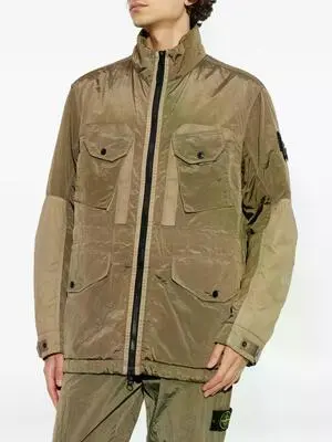 Stone Island Logo-patch Military Jacket