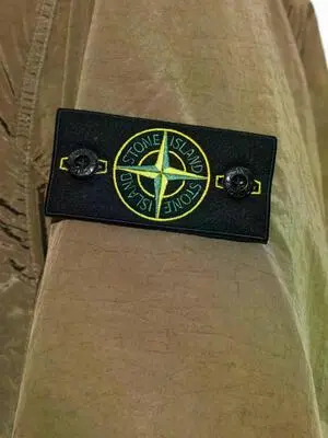 Stone Island Logo-patch Military Jacket