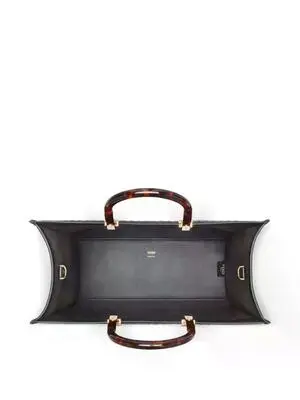 Fendi Sunshine Logo-embossed Tote Bag