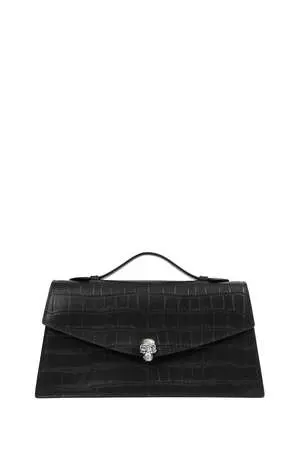 Alexander McQueen Skull Top Handle - Black
