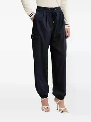 Liu Jo Logo Plaque Cargo Track Pants