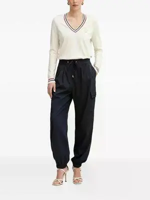 Liu Jo Logo Plaque Cargo Track Pants