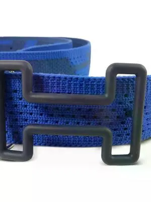 Hermès Knitted Belt With H-logo Buckle