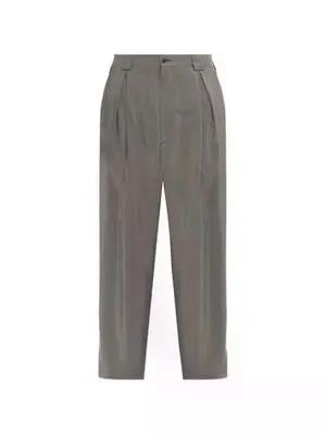 Giorgio Armani Pleated Straight-leg Trousers