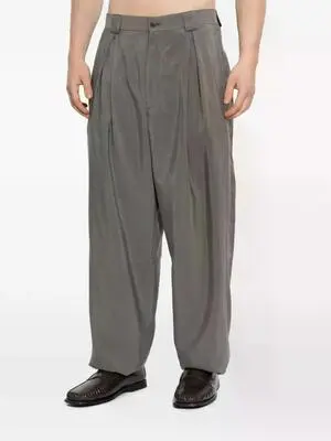 Giorgio Armani Pleated Straight-leg Trousers