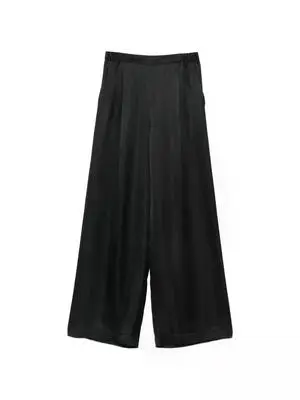 Carine Gilson Wide-leg Satin Trousers