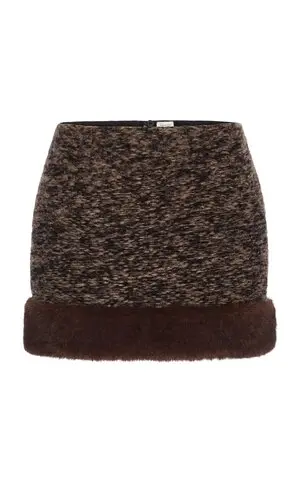 Magda Butrym Trimmed Mini Skirt
