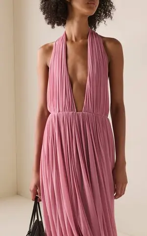 Magda Butrym Draped Midi Dress