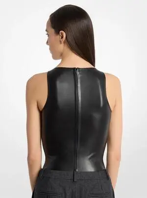 Michael Kors Mixed-media Bodysuit