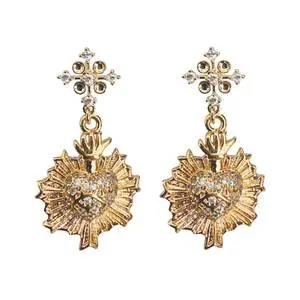 IN CAUDA VENENUM Hikari Earrings - Gold