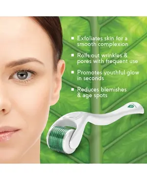 PURSONIC Ultimate Renewal Kit Micro Needle Derma Roller And Anti Aging Serum Trio