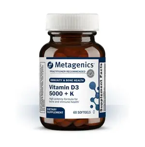 METAGENICS Vitamin D3 And Vitamin K2 5 - No Color