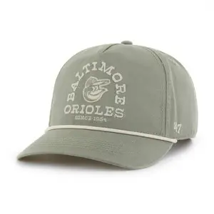 '47 Baltimore Orioles Canyon Ranchero Hitch Adjustable Hat - Olive