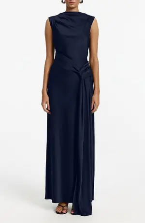 Significant Other Luka Gown - Sapphire
