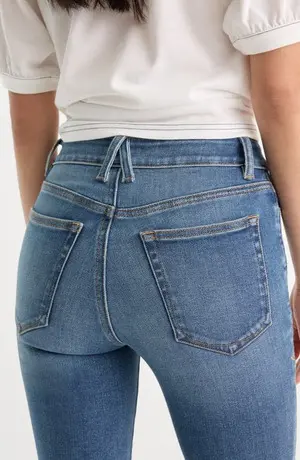 Good American Good Legs High Waist Straight Leg Jeans
