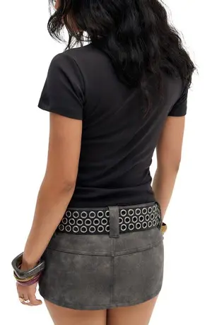 BDG URBAN OUTFITTERS Diamante Cross Graphic Baby Tee