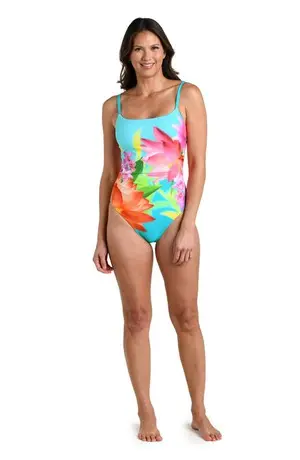 La Blanca Sunset Botanica One-piece Swimsuit