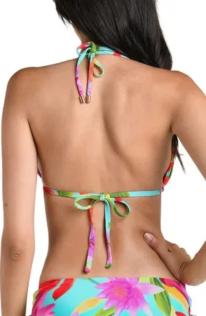 La Blanca Sunset Botanica Triangle Bikini Top